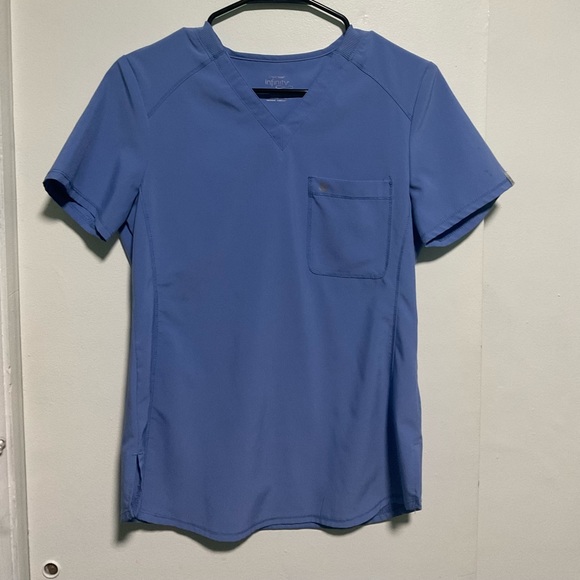 Cherokee | Tops | Cherokee Infinity Vneck Tuck In Top Xs | Poshmark